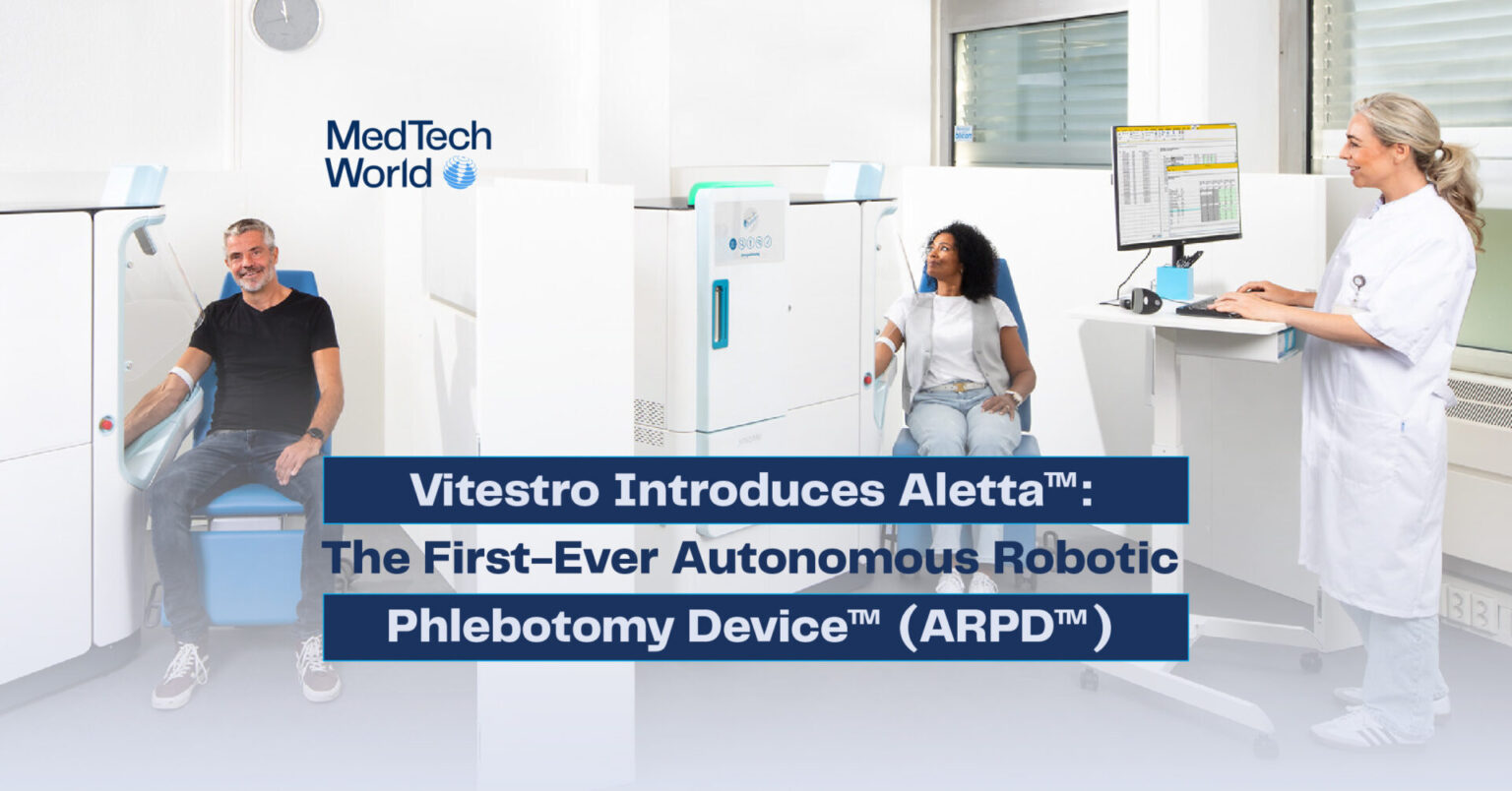 Vitestro Launches Aletta™: First Autonomous Phlebotomy Device