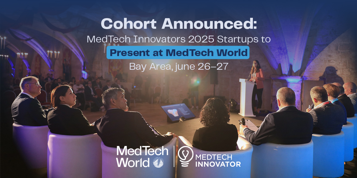 MedTech Innovator 2025 Cohort to Pitch at MedTech World Bay Area