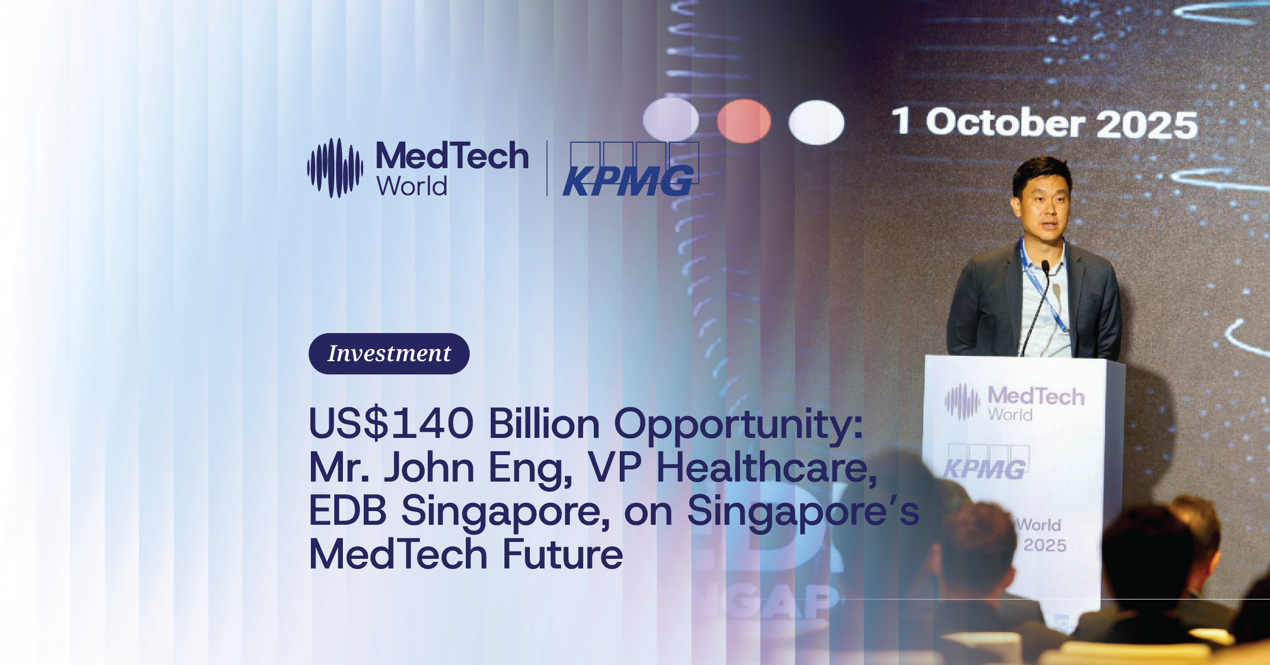MedTech Innovator 2025 Cohort to Pitch at MedTech World Bay Area